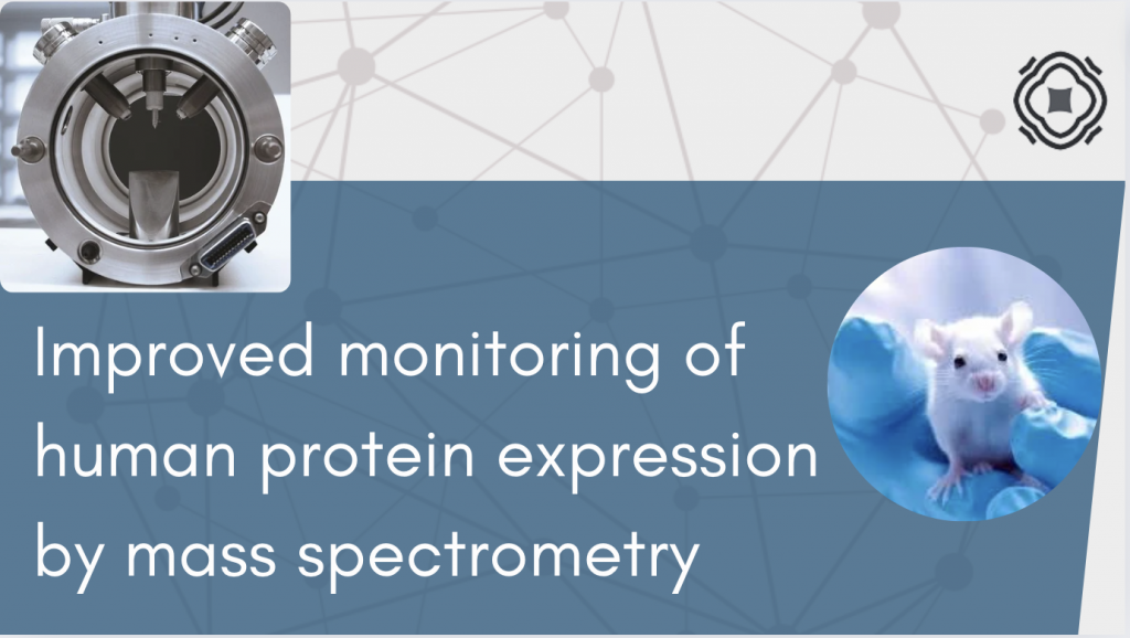 Improved monitoring of human protein expression using humanized mouse ...